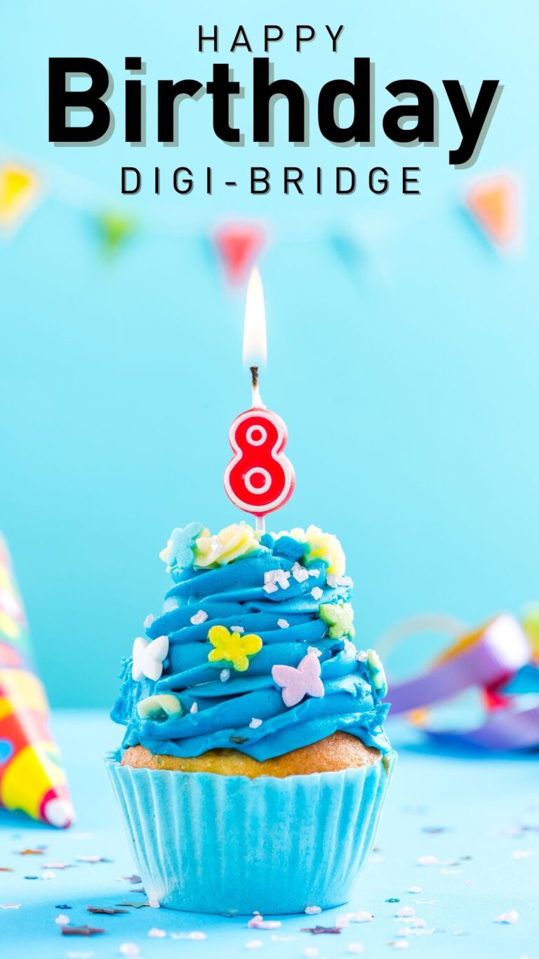 Digi-Bridge Turns 8 Today. Let's Celebrate! | Digi-Bridge